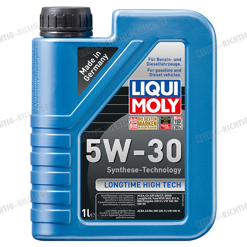 Liqui Moly Longtime High Tech 5W-30 1 Liter günstig kaufen auf reifen.com
